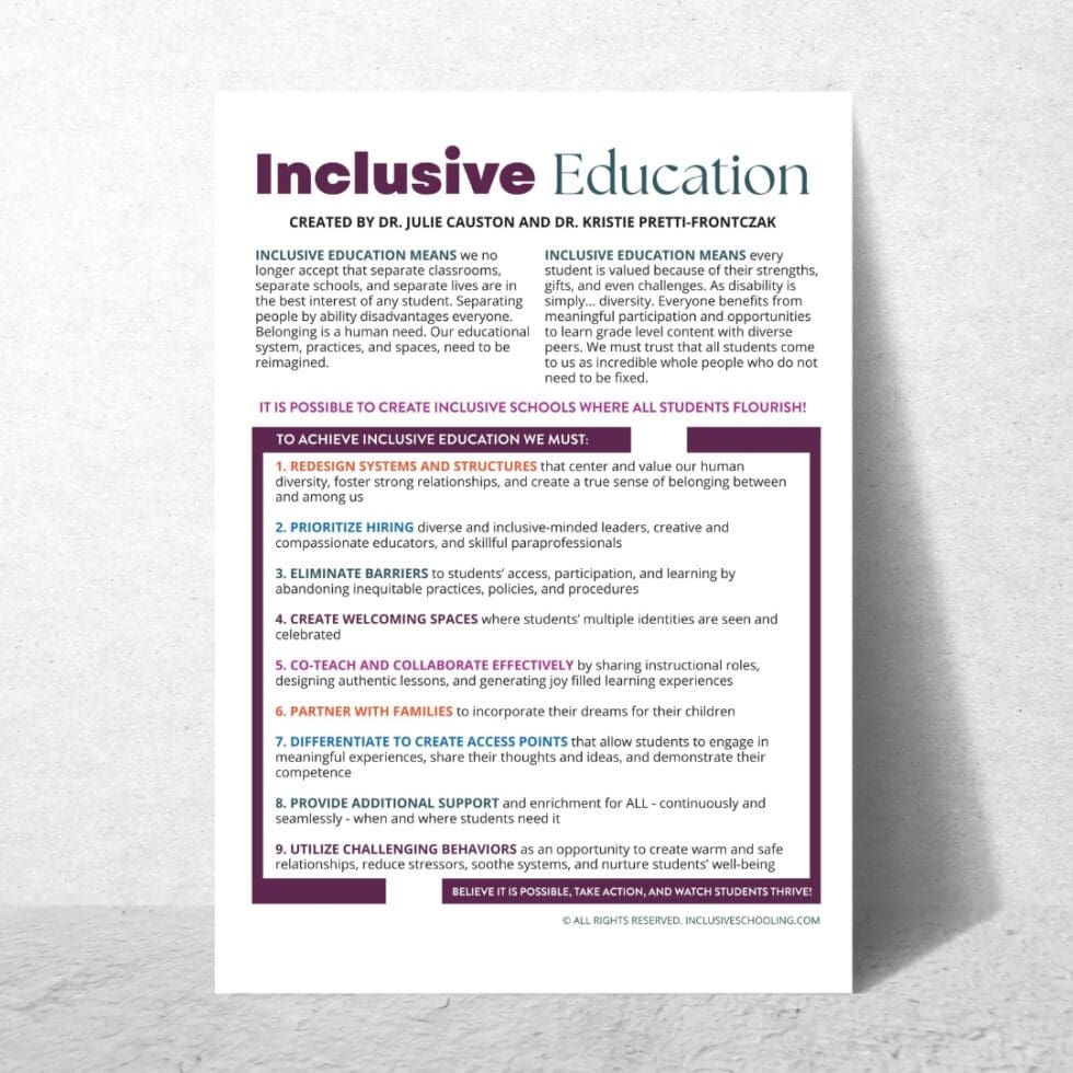 The Recipe for Real Inclusion: 9 Must-Have Ingredients • Inclusive ...