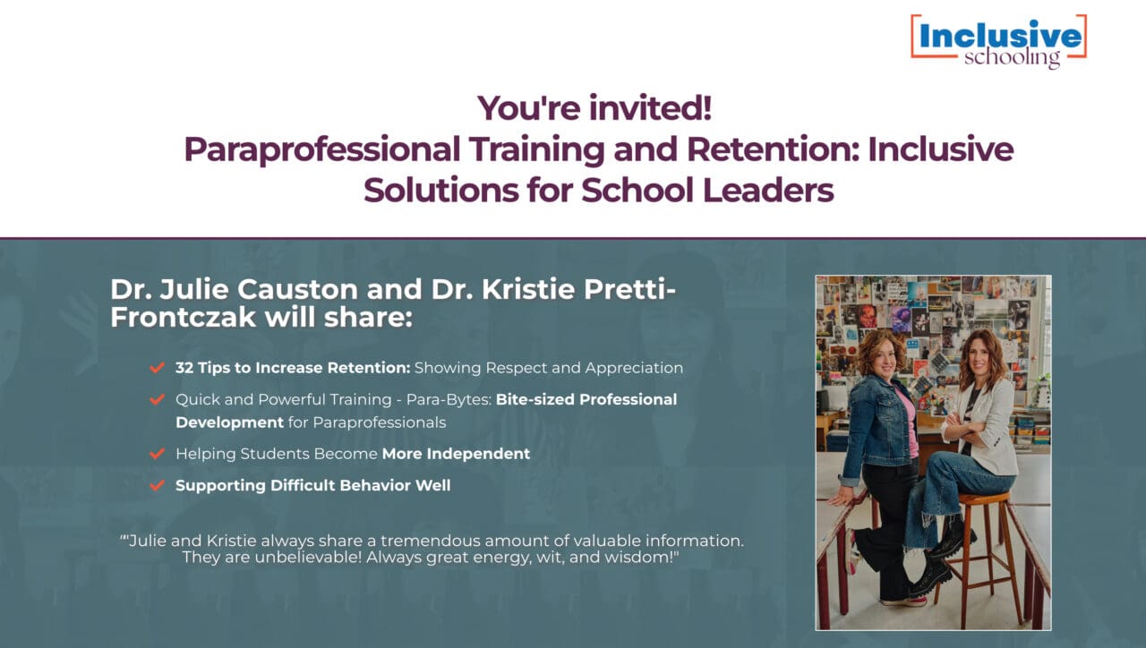 Workshops • Inclusive Schooling