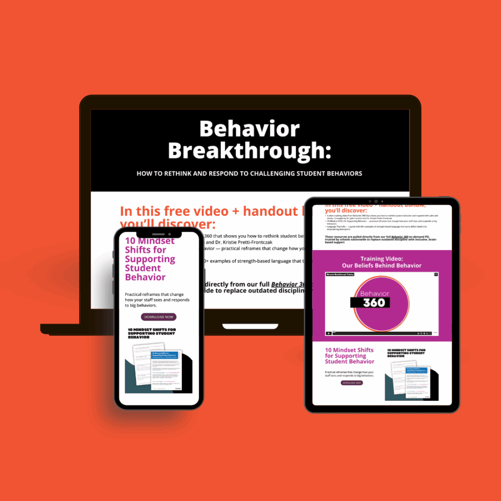 Behavior Support Training for Educators and Schools