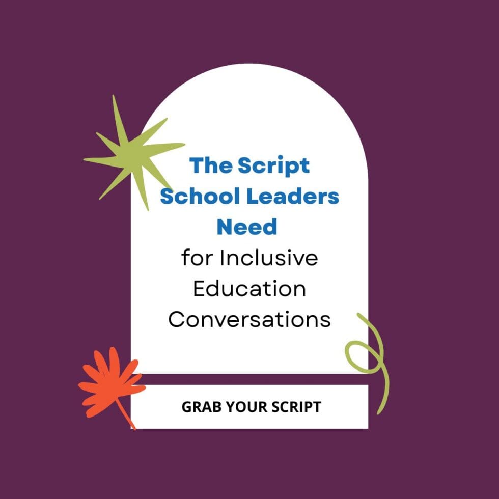 Inclusive Leadership Conversations: A Script for Schools